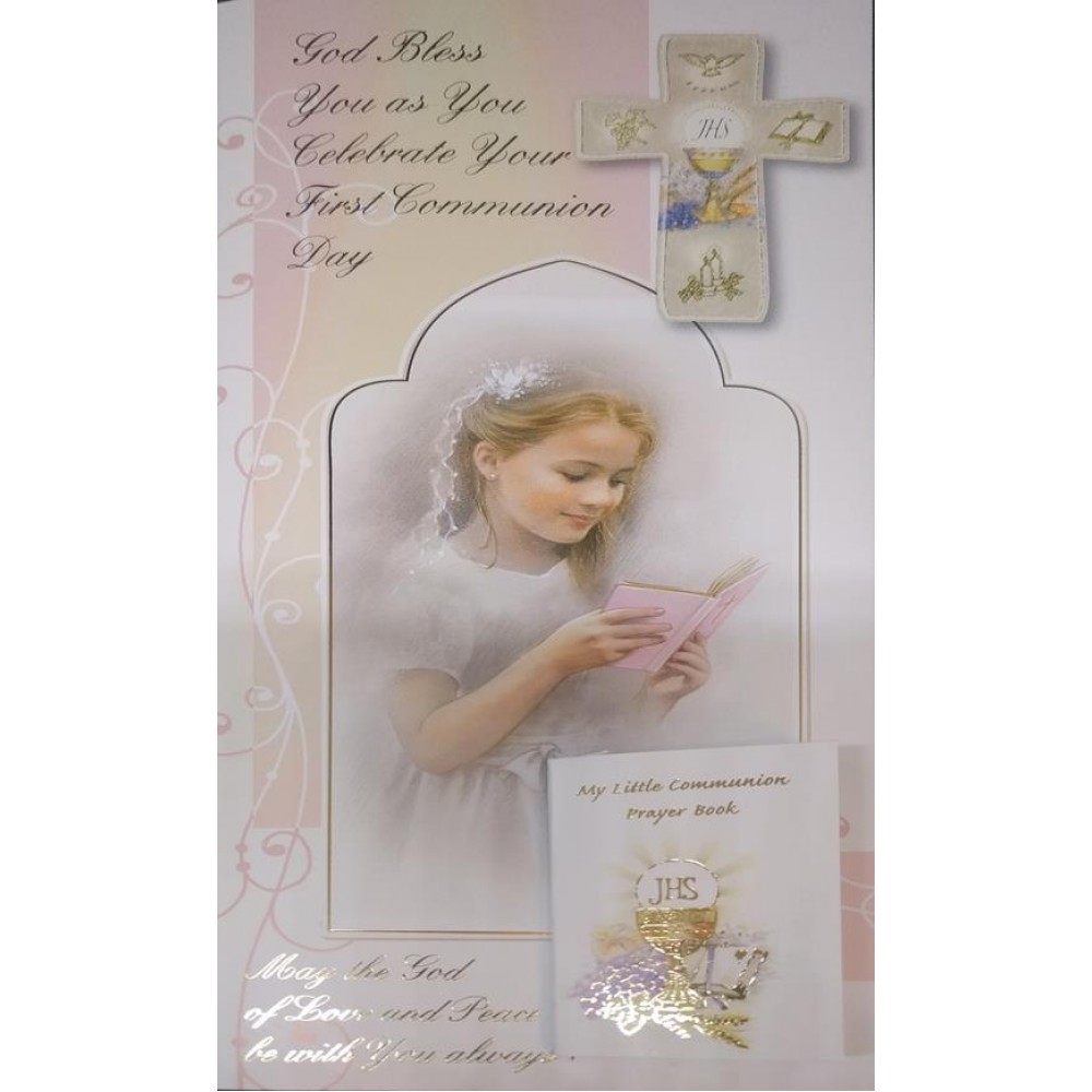 An Amazing Boxed Communion Card Girl from our range of Holy Communion Cards