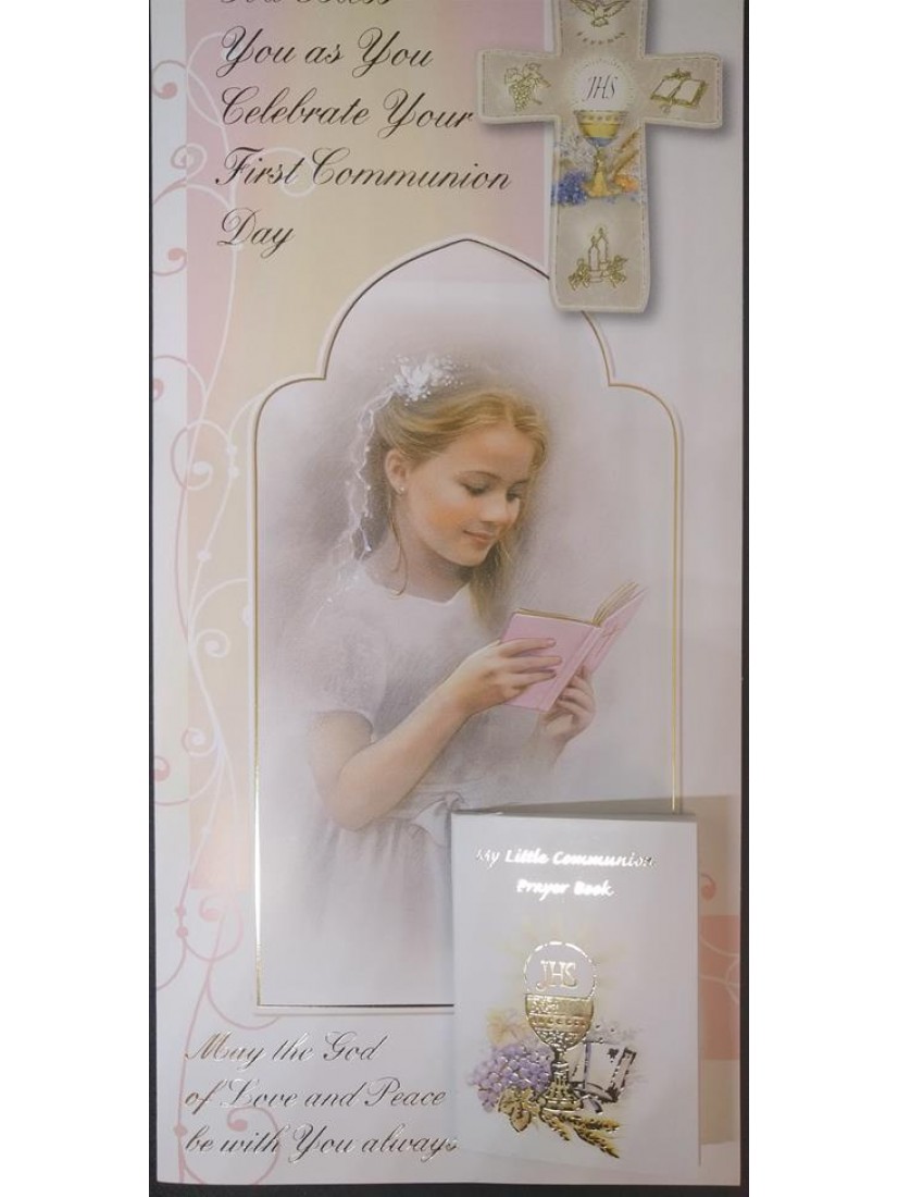An Amazing Boxed Communion Card Girl from our range of Holy Communion Cards