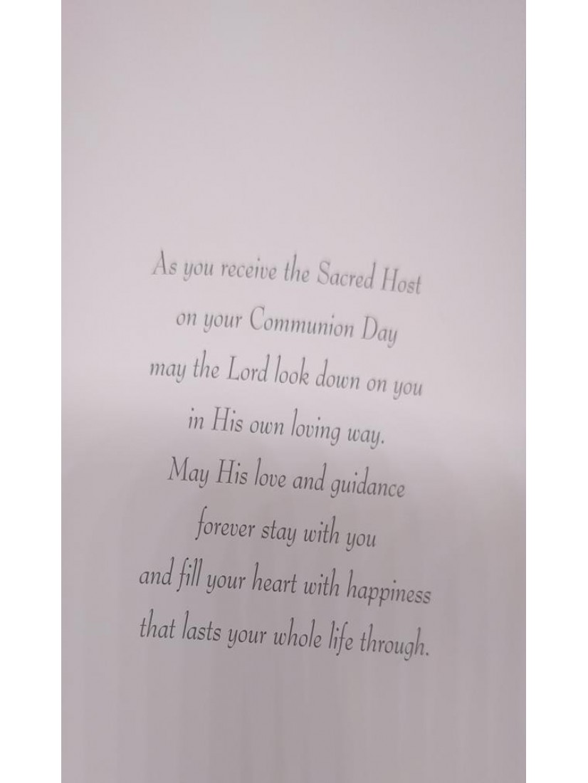 A Popular Communion Card Boy from our range of Holy Communion Cards